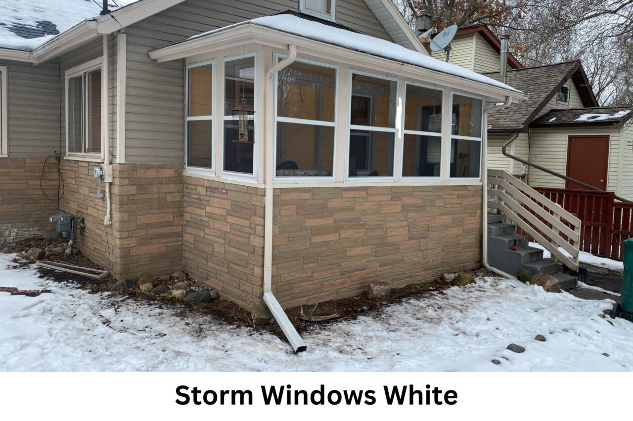 Custom Aluminum Residential Storm Windows